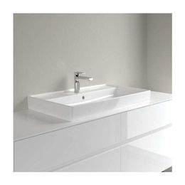 Villeroy & Boch Villeroy und Boch Collaro Schrankwaschtisch 4A338001 800 x 465 x 160 mm, Wei&szlig; Alpin, mit &Uuml;berlauf