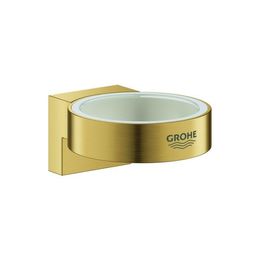 Grohe Selection Halter 41027GN0 cool sunrise geb&uuml;rstet, f&uuml;r Glas und, Seifenspender