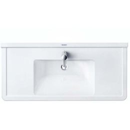 Duravit Starck 3 M&ouml;belwaschtisch 0304100000 105 x 48,5 cm, wei&szlig;, unterbauf&auml;hig
