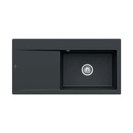 Villeroy & Boch Villeroy und Boch Subway Style 60 Spüle 336100S5 Spülbecken rechts, 1000x510 mm, ebony