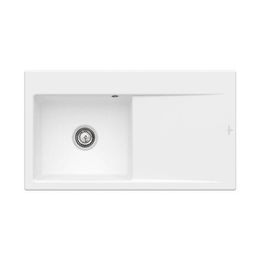 Villeroy & Boch Villeroy und Boch Subway Style 50 Spüle 335200RW Spülbecken links, 900 x 510 mm, stone white CeramicPlus
