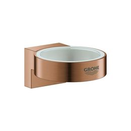 Grohe Selection Halter 41027DL0 warm sunset geb&uuml;rstet, f&uuml;r Glas und, Seifenspender