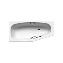 Kaldewei Mini star Badewanne rechts 224730000001 157x75/50cm, Antislip, wei&szlig;