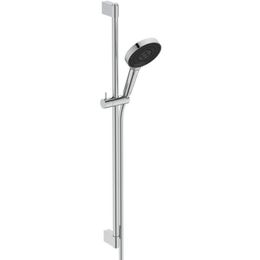 Ideal Standard Idealrain Solos Brausekombination A7898AA Stange 903mm, Handbrause mit 3 Funktionen, verchromt