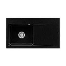 Villeroy & Boch Villeroy und Boch Subway Style 50 Sp&uuml;le 335200J0 Sp&uuml;lbecken links, 900 x 510 mm, chromite CeramicPlus