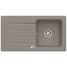 Villeroy & Boch Villeroy & Boch Architectura Einbausp&uuml;le 335002TR mit Ablaufgarnitur und Exzenterbet&auml;tigung, Timber