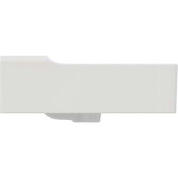 Ideal Standard Conca Waschtisch T369201 mit Hahnloch und &Uuml;berlauf, 800 x 450 x 165 mm, wei&szlig;