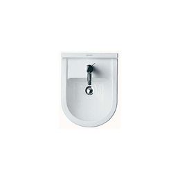 Duravit Starck 3 Wand Bidet 2230150000 mit Hahnloch und &Uuml;berlauf, wei&szlig;