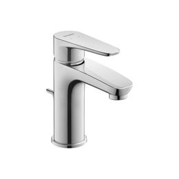 Duravit B.1 S Waschtischarmatur B11010001010 chrom, mit Ablaufgarnitur, Ausladung 101mm