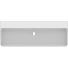 Ideal Standard Conca Waschtisch T380501 ohne Hahnloch, mit Überlauf, 1200 x 450 x 165 mm, weiß