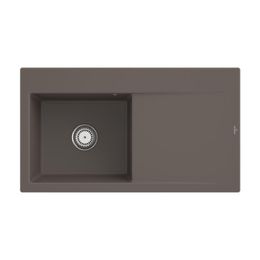 Villeroy & Boch Villeroy und Boch Subway Style 50 Sp&uuml;le 335200TR Sp&uuml;lbecken links, 900 x 510 mm, timber CeramicPlus