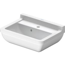 Duravit Starck 3 Waschtisch 0300500000 50 x 36 cm, weiss, mit Überlauf und Hahnloch