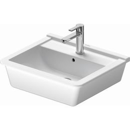 Duravit Starck 3 Einbauwaschtisch 0302560000 56 x 46 cm, weiß, Einbau von oben