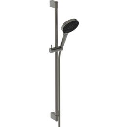 Ideal Standard Idealrain Solos Brausekombination A7898A5 Stange 903mm, Handbrause mit 3 Funktionen, magnetic grey
