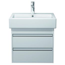Duravit Vero Waschtisch 04546000001 60 x 47 cm, weiss, wondergliss, mit Hahnloch