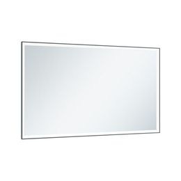 KEUCO Royal Lumos Lichtspiegel 14598134000 1050x650x60mm, 62+65 Watt, schwarz-eloxiert