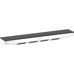Hansgrohe Rainfinity 500 1 jet Schulterbrause 26243700 mit Duschablage, mattwei&szlig;
