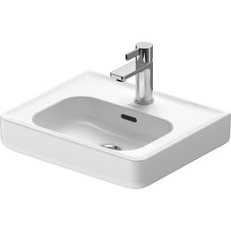 Duravit Soleil by Starck Handwaschbecken 0744450000 45x38cm, mit Hahnloch, &Uuml;berlauf, Hahnlochbank, wei&szlig;