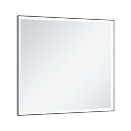 KEUCO Royal Lumos Lichtspiegel 14598132000 700x650x60mm, 50+41 Watt, schwarz-eloxiert