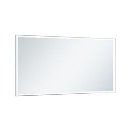KEUCO Royal Lumos Lichtspiegel 14598175000 1400x650x60mm, 77+90 Watt, Spiegelheizung, silber-eloxiert