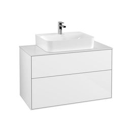 Villeroy & Boch Villeroy & Boch Finion Unterschrank F10100GF 100x60,3x50,1cm, Glossy White Lacquer