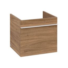 Villeroy & Boch Villeroy und Boch Venticello Waschtisch-Unterschrank A93102RH 46,6x42x42,6cm, Griff White, Kansas Oak