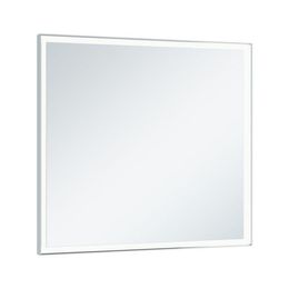KEUCO Royal Lumos Lichtspiegel 14598172000 700x650x60mm, 50+41 Watt, Spiegelheizung, silber-eloxiert