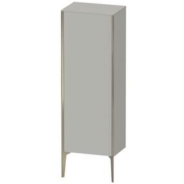 Duravit XViu Halbhochschrank XV1326RB107 50x36x133cm, champagner matt, T&uuml;r rechts, betongrau matt