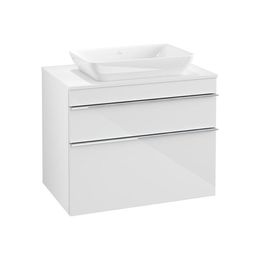 Villeroy & Boch Villeroy und Boch Venticello Waschtisch-Unterschrank A94001DH 75,7 x 60,6 x 50,2 cm, Griff Chrom, Glossy White