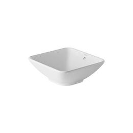 Duravit Design Classics Aufsatzbecken Bacino 0333420000 mit &Uuml;berlauf, ohne Hahnlochbank, &Oslash; 42 cm, Wei&szlig; Hochglanz