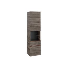 Villeroy & Boch Villeroy und Boch Venticello Hochschrank A95205RK 40,4x154,6x37,2cm, links, Griff Copper, Stone Oak