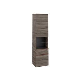 Villeroy & Boch Villeroy und Boch Venticello Hochschrank A95215RK 40,4x154,6x37,2cm, rechts, Griff Copper, Stone Oak