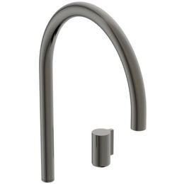 Ideal Standard Solos Waschtischarmatur A7830A5 hoher Auslauf, ohne Ablaufgarnitur, magnetic grey