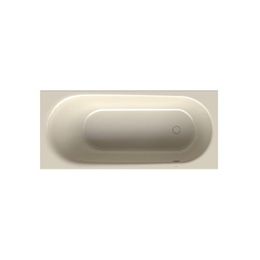 Bette BetteComodo Badewanne 1621-001 180x80x45cm, &Uuml;berlauf vorne, Fu&szlig;ende rechts, pergamon