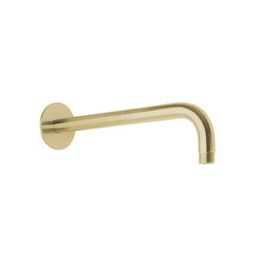 Herzbach Design iX PVD Wandarm 21.960350.1.41 Brass Steel, f&uuml;r Regenbrause, 350mm, mit Rosette d= 70mm