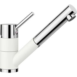 Blanco Antas-s K&uuml;chenarmatur 515350 SILGRANIT-Look silgranitwei&szlig;/chrom