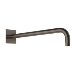 Herzbach Design iX PVD Wandarm 21.960450.2.40 Black Steel, für Regenbrause, 450mm, mit Rosette 70x70mm