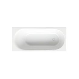 Bette BetteComodo Badewanne 1621-004PLUS 180x80x45cm, &Uuml;berlauf vorne, Fu&szlig;ende rechts, Glasur, edelwei&szlig;