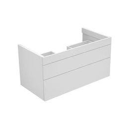 KEUCO Edition 400 Unterschrank 31551450000 105x54,6x53,5cm, 2 Ausz&uuml;ge, tr&uuml;ffel Strukturlack