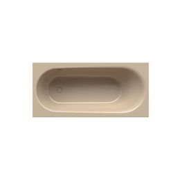 Bette BetteComodo Badewanne 1623-003 170x80x45cm, &Uuml;berlauf vorne, Fu&szlig;ende rechts, bahamabeige