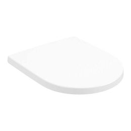 Villeroy & Boch Villeroy und Boch Subway 3.0 WC-Sitz 8M4261RW Schaniere aus Edelstahl, ohne QuickRelease und Softclosing, stone white C-plus