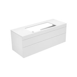 KEUCO Edition 400 Unterschrank 31583370000 140x54,6x53,5cm, 2 Ausz&uuml;ge, tr&uuml;ffel, ohne Hahnloch