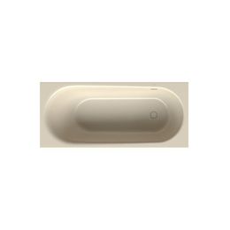 Bette BetteComodo Badewanne 1640-006PLUS 170x75x45cm, &Uuml;berlauf hinten, Fu&szlig;ende rechts, Glasur, jasmin