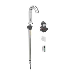 Geberit Piave Infrarot-Waschtischarmatur 116186211 Standmontage, Generatorbetrieb, UP-Funktionsbox, hochglanz-verchromt, mit Mischer