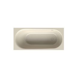 Bette BetteComodo Badewanne 1640-001 170x75x45cm, &Uuml;berlauf hinten, Fu&szlig;ende rechts, pergamon
