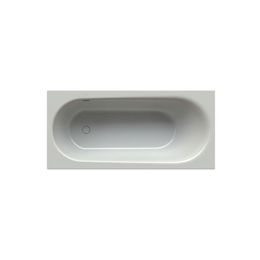Bette BetteComodo Badewanne 1623-002PLUS 170x80x45cm, &Uuml;berlauf vorne, Fu&szlig;ende rechts, Glasur, manhattan