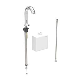 Geberit Piave Infrarot-Waschtischarmatur 116165211 Standmontage, Generatorbetrieb, AP-Funktionsbox, hochglanz-verchromt, ohne Mischer