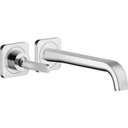 Hansgrohe Axor Citterio E Fertigmontageset 36106000 Unterputz-Waschtischarmatur, Ausladung 221mm, chrom