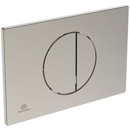 Ideal Standard Oleas M4 WC-Bet&auml;tigungsplatte R0503GN 230x7,5x150, mechanisch, silver storm