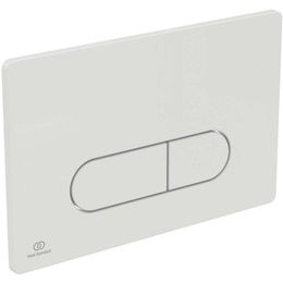 Ideal Standard Oleas WC-Bet&auml;tigungsplatte R0116AC 234x8,5x154mm, pneumatisch, wei&szlig;